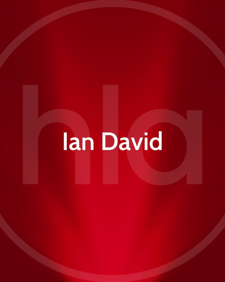 Ian David - Australian Screenwriter | HLA Management